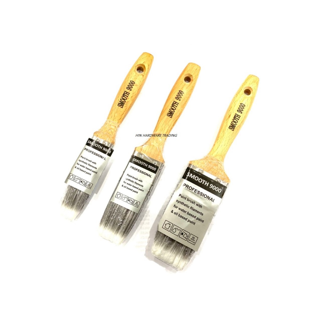 Smooth 9000 Paint Brush With Synthetic Filaments For Water Based Paint ...