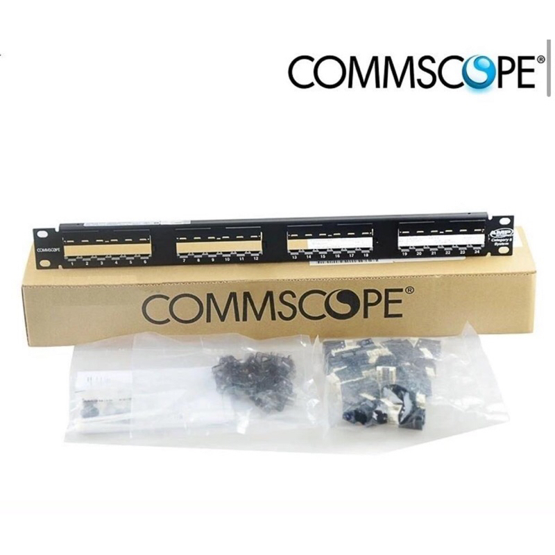 COMMSCOPE 1375014-2 24WAY CAT6 PATCH PANEL | Shopee Malaysia