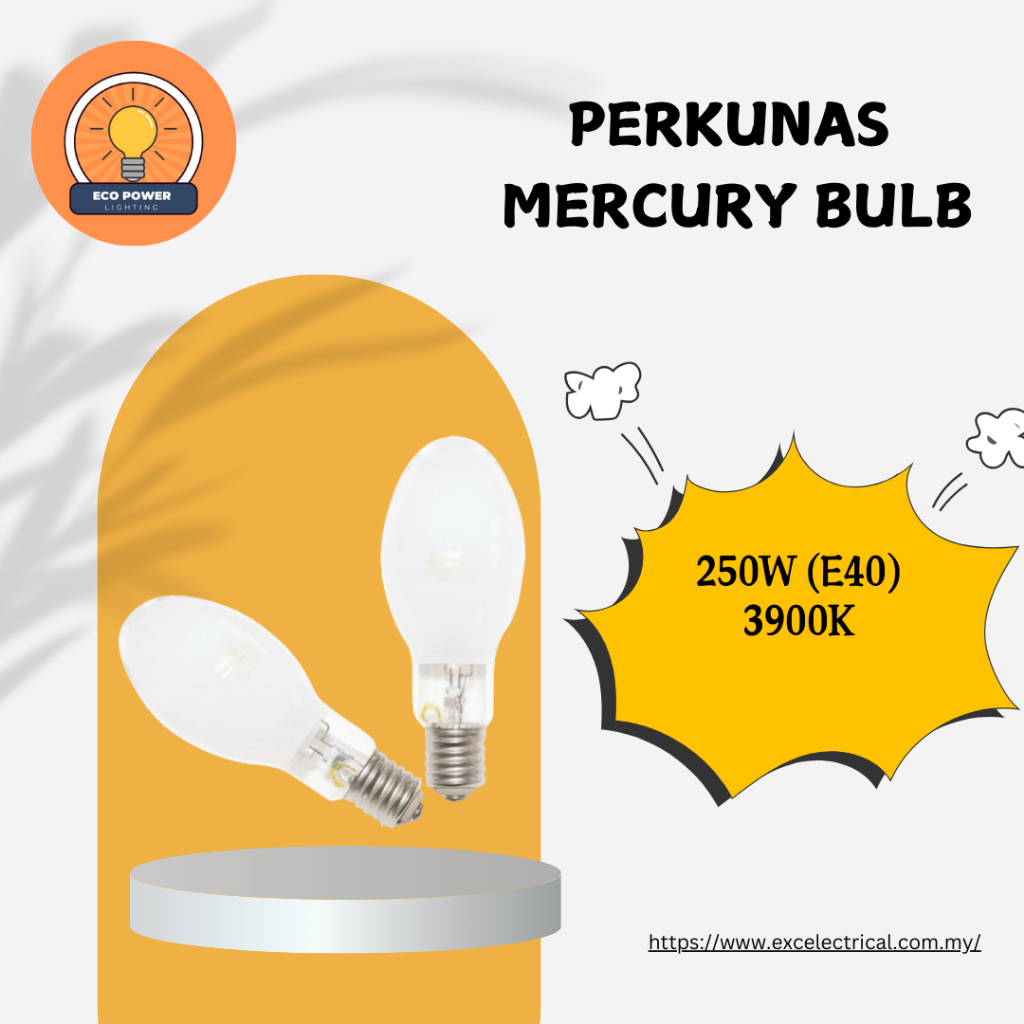 PERKUNAS 250w E40 MERCURY BULB | Shopee Malaysia