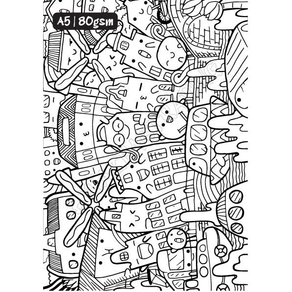 [Ready Stock] Kertas Mewarna Coloring Pages Aktiviti Cuti Sekolah ...