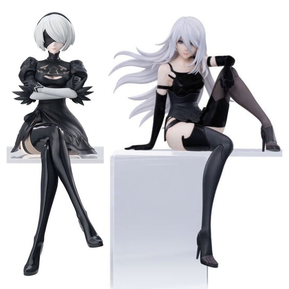 READY STOCK Sega Nier Automata Ver1.1a PM Perching Figure Yorha 2B & Yorha A2 Prize Figure ...