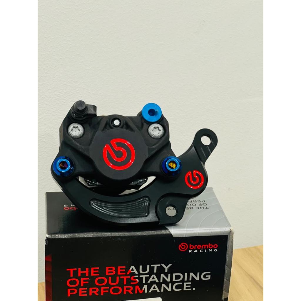 PNP NVX V1 V2 / NMax Brembo P34 Black Red Logo Front Depan 2Pot Disc ...