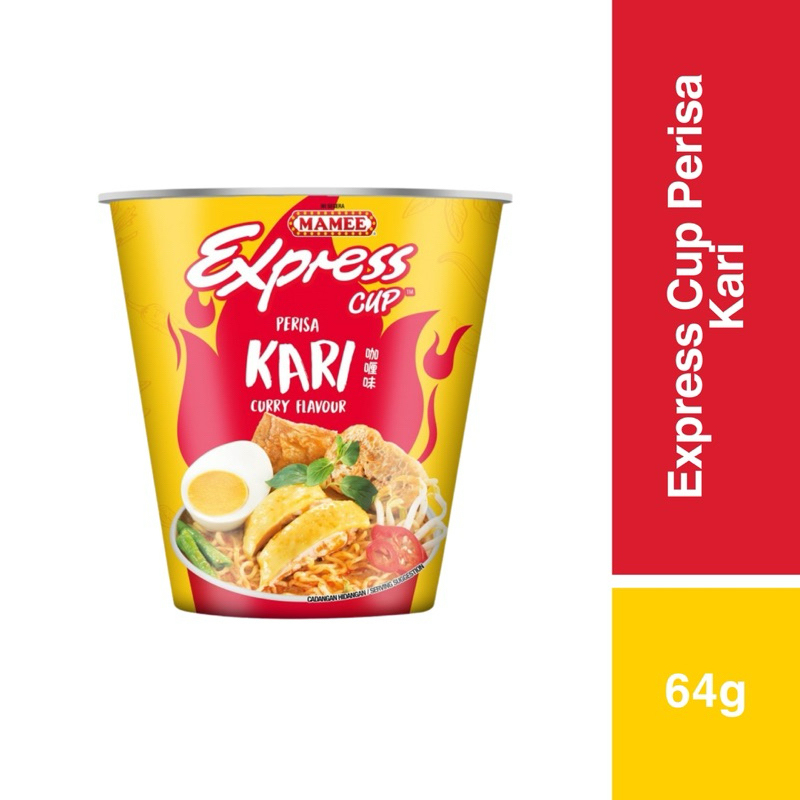 MAMEE Express Cup Perisa Kari 64g | Shopee Malaysia