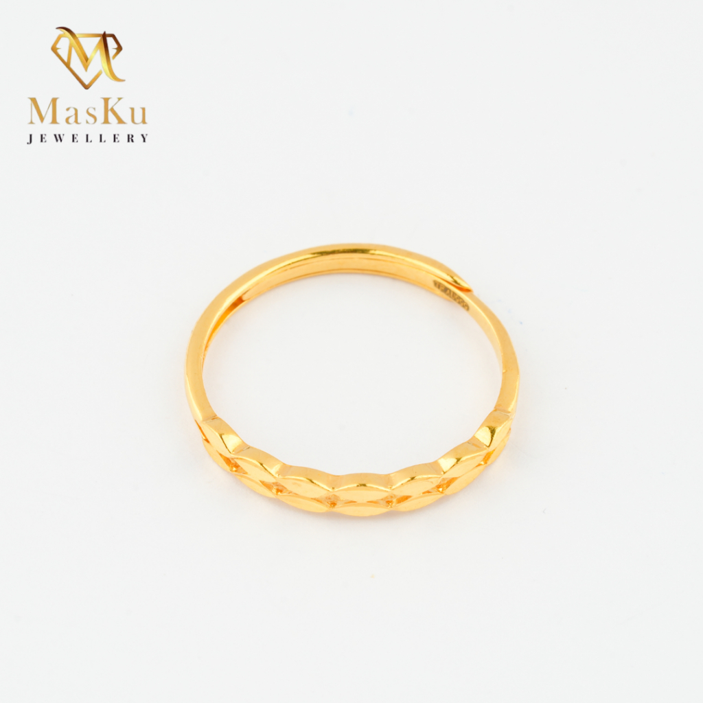 Masku Jewellery 999 Adjustable Ring / 999 Cincin Snake Skin MKJR180954 ...