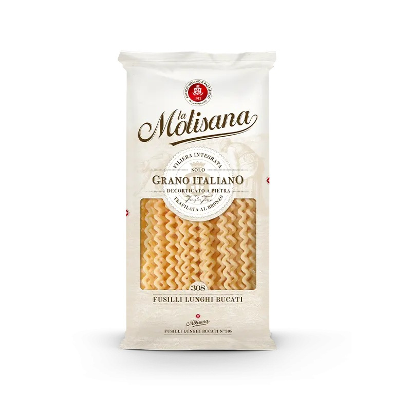 La Molisana Fusilli lunghi bucati 500g Italian Pasta Halal | Shopee ...