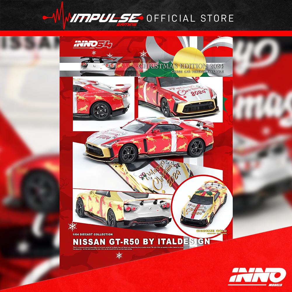 Inno64 1:64 NISSAN GT-R50 "X'MAS 2024" Special IN64-R50-XMAS24 | Shopee ...