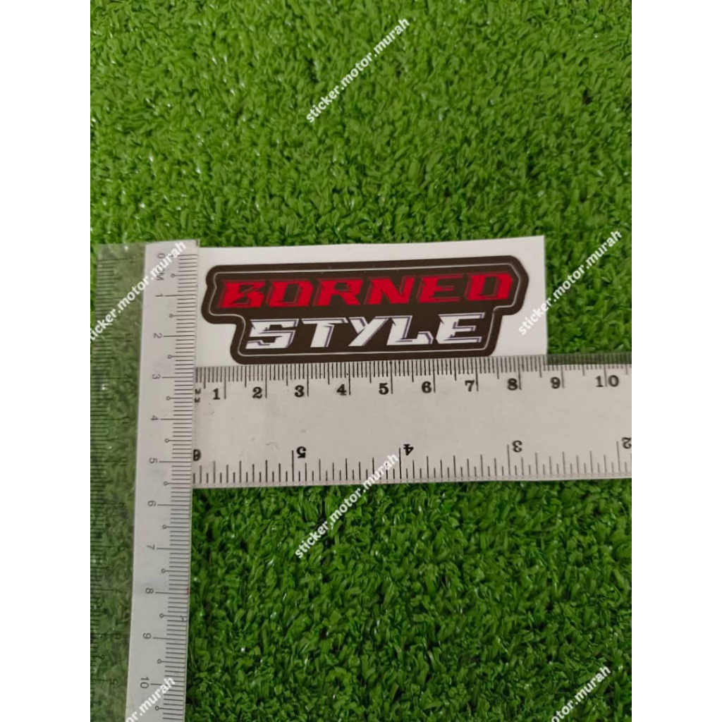 STICKER MINI BORNEO STYLE | Shopee Malaysia