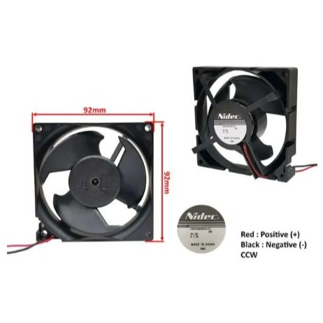 Original NIDEC U92C08MS2A3-51 8V 0.11A Panasonic Refrigerator Fan Motor ...