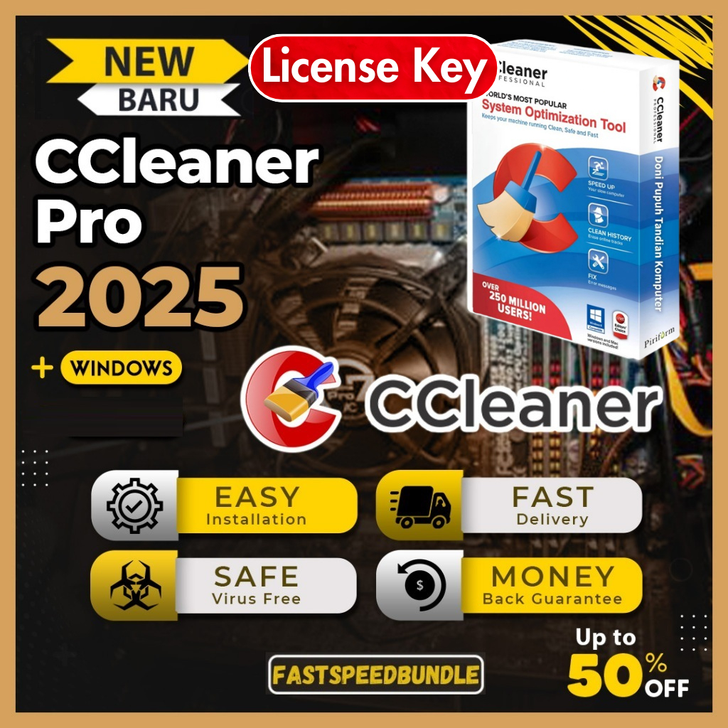 【𝐆𝐞𝐧𝐮𝐢𝐧𝐞 𝐋𝐢𝐜𝐞𝐧𝐬𝐞 𝐊𝐞𝐲】CCleaner Professional Orignal 1 Year Key | Faster ...