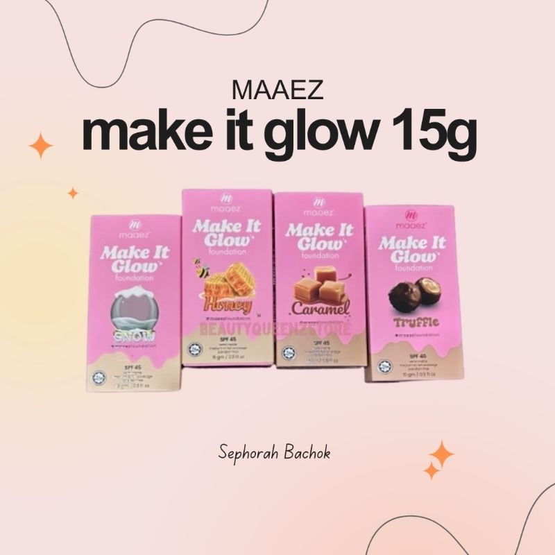 MAAEZ FOUNDATION 30g/15g 🔥 | Shopee Malaysia