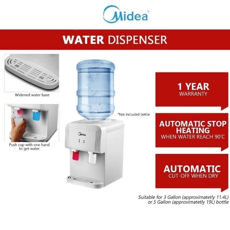 Midea Water Dispenser Without Bottle | Shopee Malaysia