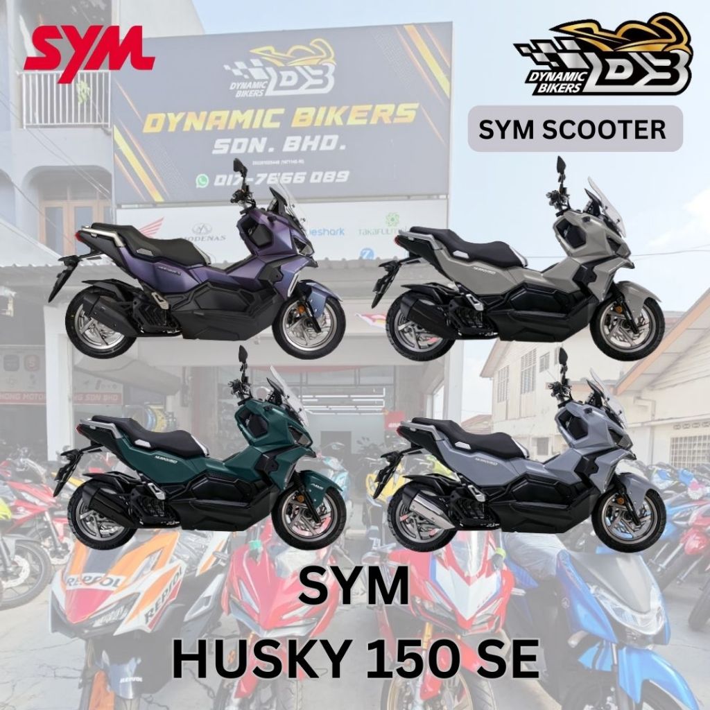 SYM HUSKY 150 SE Ready Stock | Shopee Malaysia