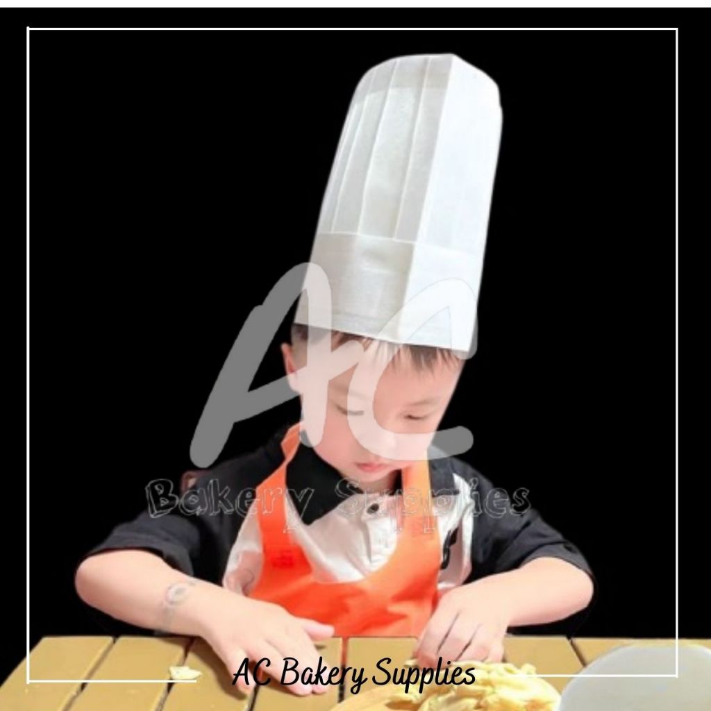 [READY STOCK] Kids Chef Hat Non-Woven Felt Cute Children Home Cooking ...