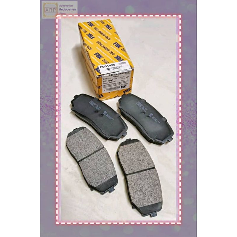 Brake Pad Triton VGT 2.4cc 2019" (front) | Shopee Malaysia