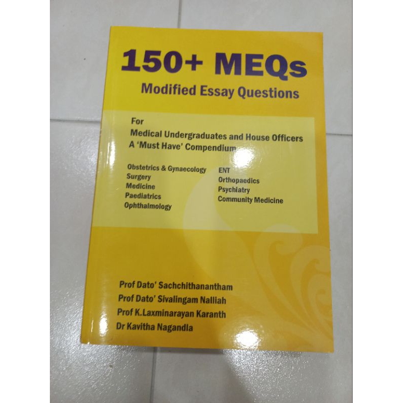 150 MEQ (Modified Essay Questions) | Shopee Malaysia