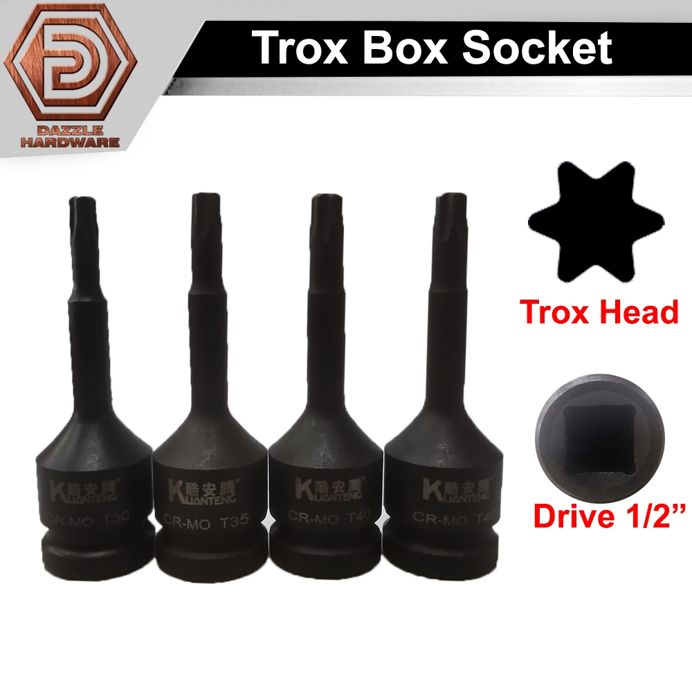 Trox box socket star key box socket mata bunga 6 box mata bunga ...