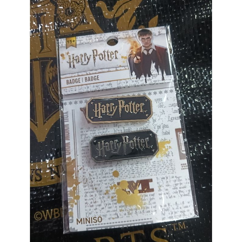 Harry Potter x Miniso badge pin | Shopee Malaysia