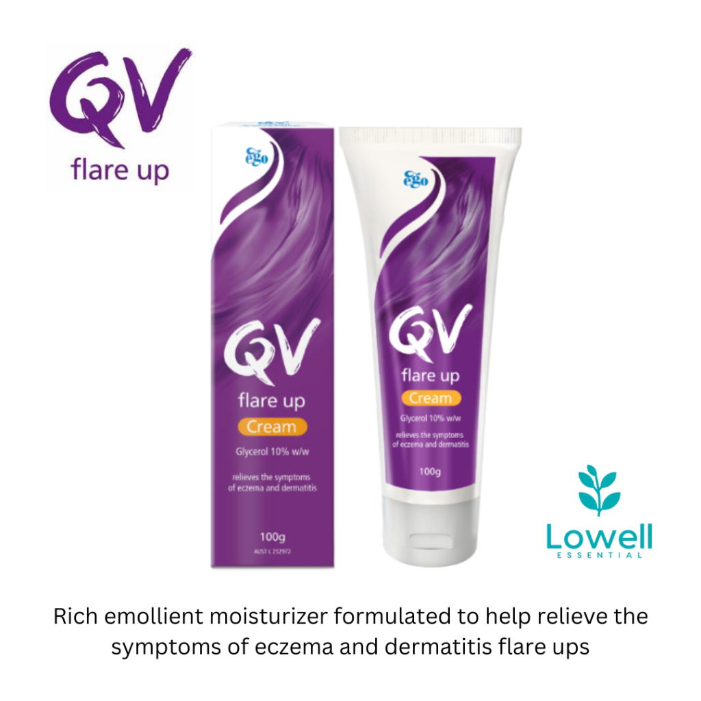 QV FLARE UP CREAM (100g) [EXP: 07/29] | QV Flare Up Cream | Eczema ...