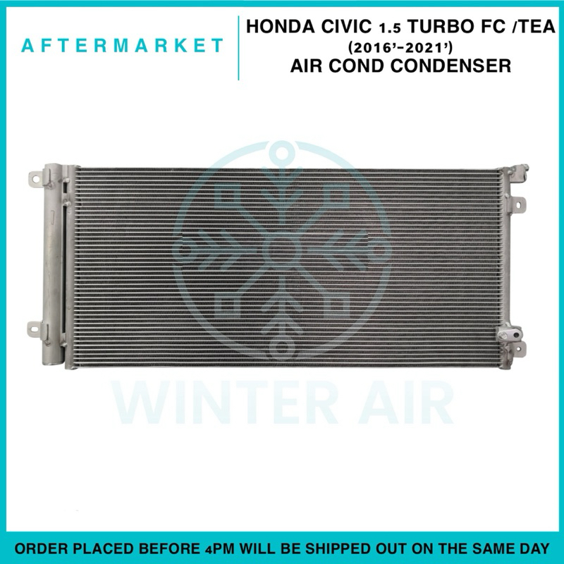 Honda Civic 1.5 Turbo FC / TEA (2016’-2021’) • Air Cond Condenser ...