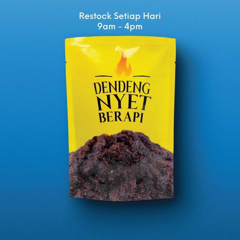 🔥 TRUSTED SELLER 🔥 Dendeng Nyet Berapi dan rendang nyet berapi by ...
