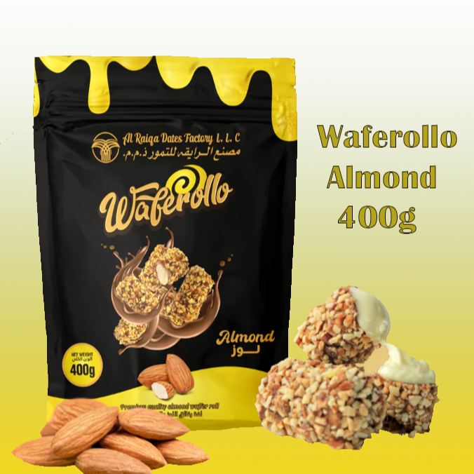 WAFEROLLO Almond 400g | Shopee Malaysia