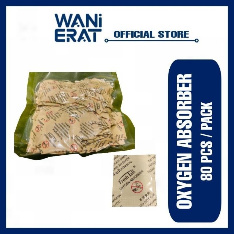 OXYGEN ABSORBER 50CC FOOD GRADE 80PCS | PENYERAP OKSIGEN | Shopee Malaysia