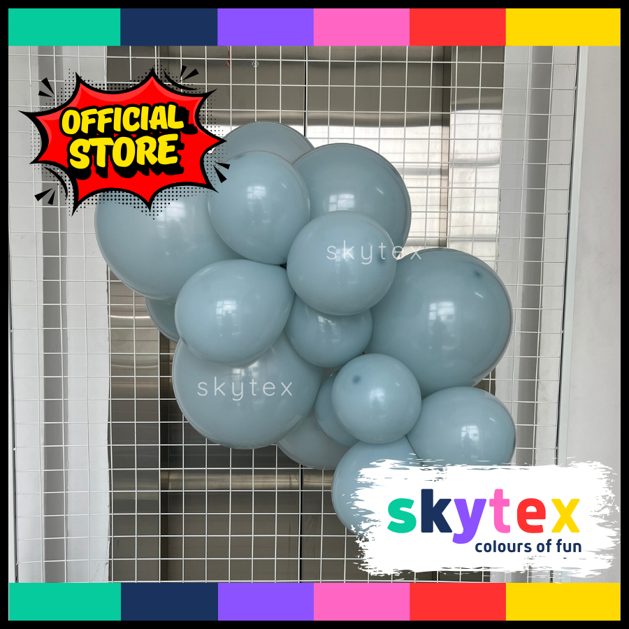 SKYTEX - Standard ICEY BLUE Color Balloons (SKX) | Shopee Malaysia