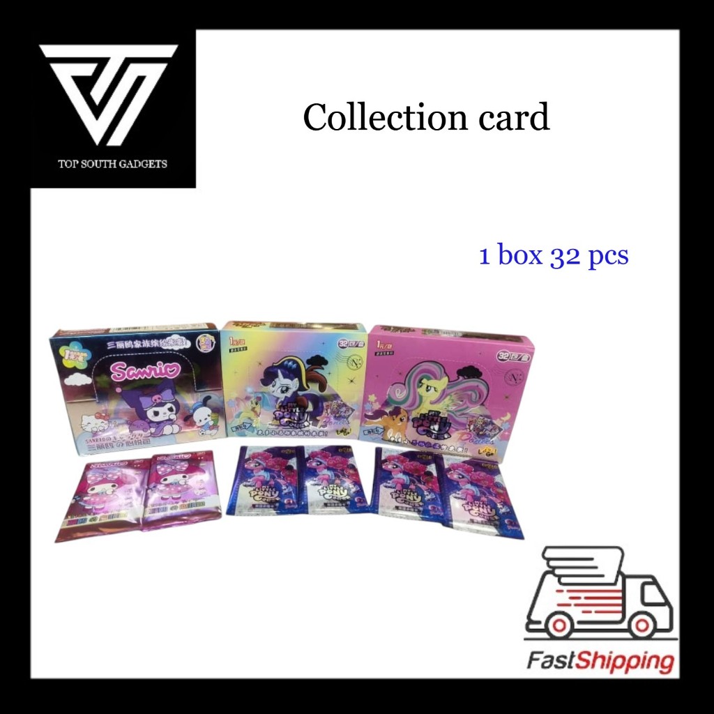 Sanrio card glory collection card pony card game kid toy | Shopee Malaysia