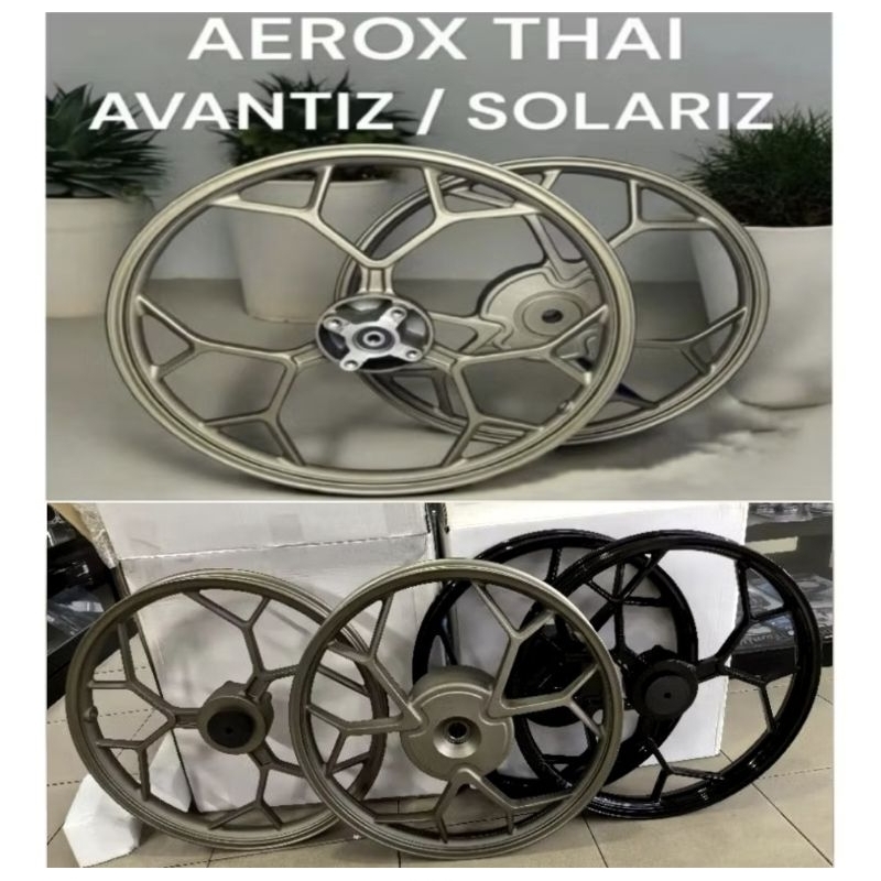 SPORT RIM AEROX THAI AVANTIZ SOLARIZ EGO LC NOUVO LC EGO GEAR 17 INCI ...