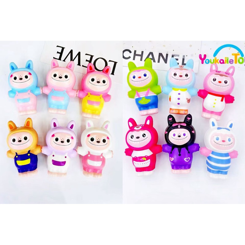 Labubu Series Squishy Toys Compression Toys 12 Design(B) | Shopee Malaysia