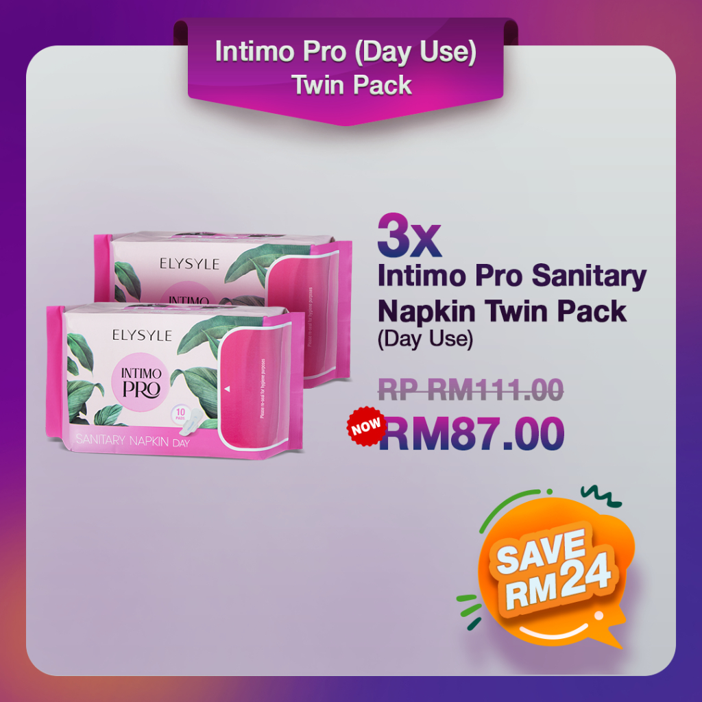 [Bundle] 3 Sets Elken Intimo Pro Twin Pack | Shopee Malaysia