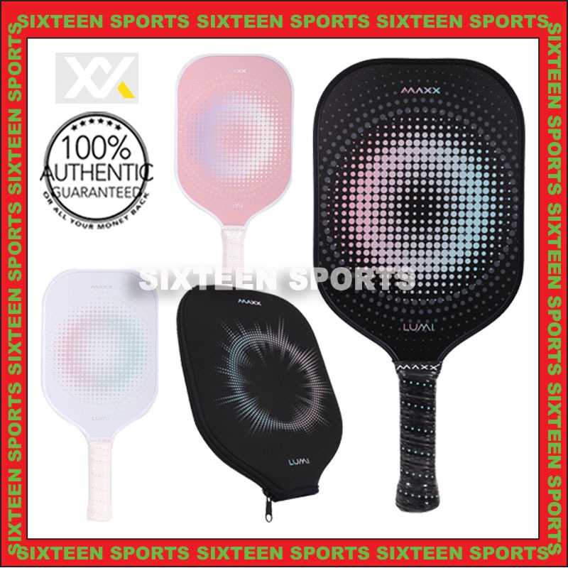 Maxx Pickleball Paddle - Lumi (1 Paddle + 1 Cover) | Shopee Malaysia