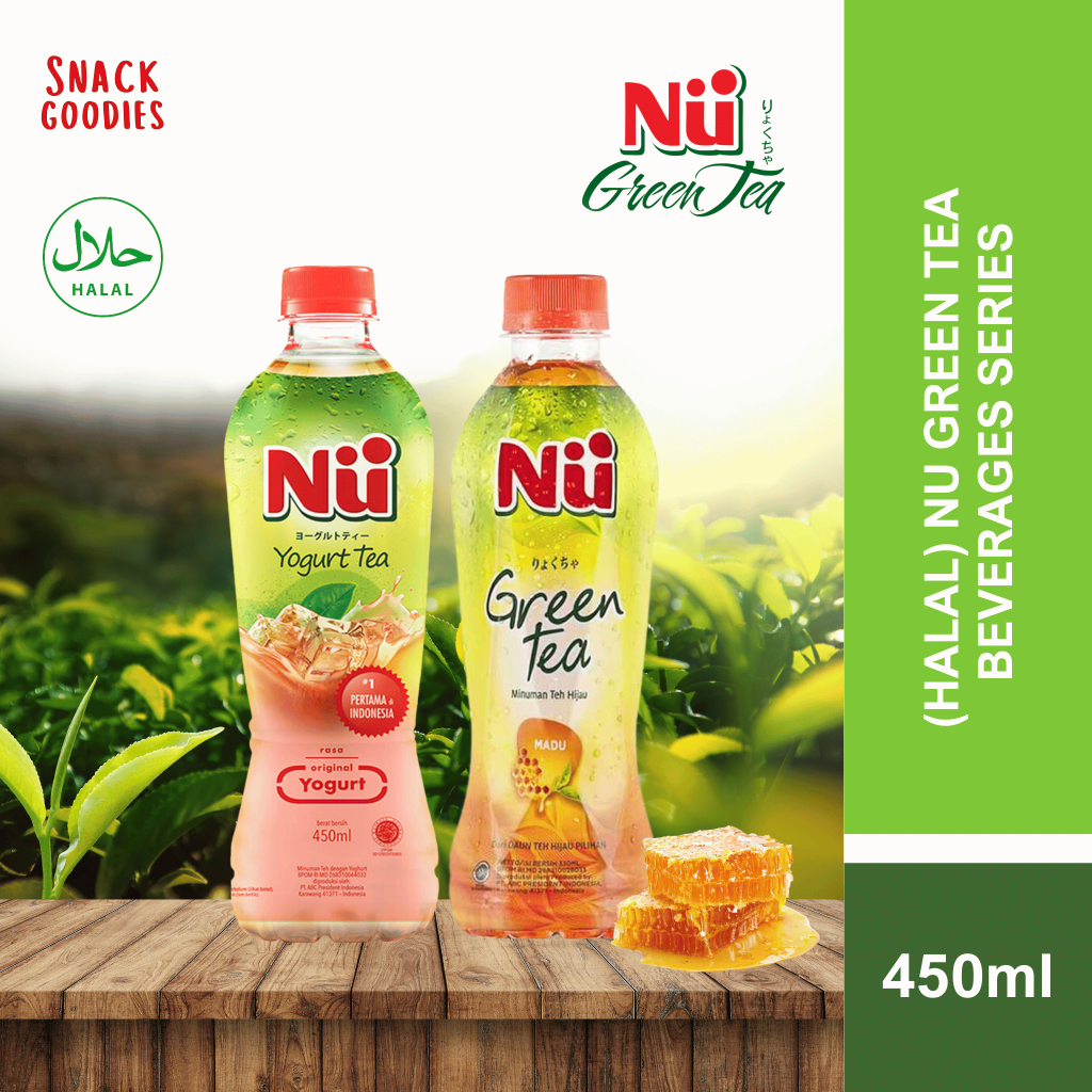 Minuman Nu | Niu Green Tea | Yogurt Tea (450ml) | Shopee Malaysia