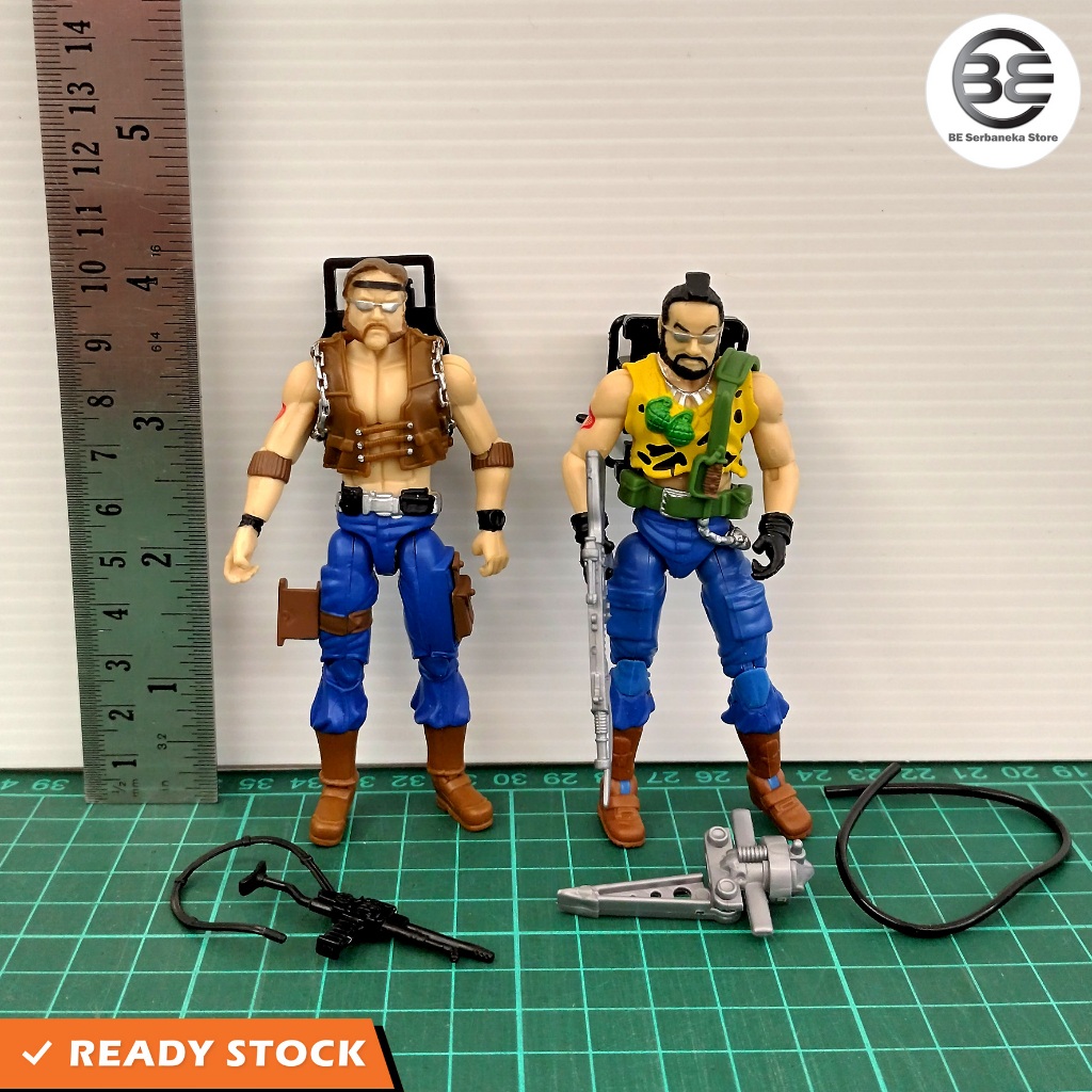 Used G.I. Joe GI JOE 3.75" 25th Anni Dreadnok Ripper And Torch (Marvel ...