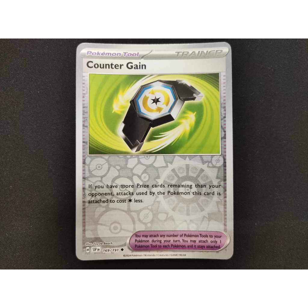 Pokemon TCG - Trainer Card - Tool - Counter Gain | Shopee Malaysia