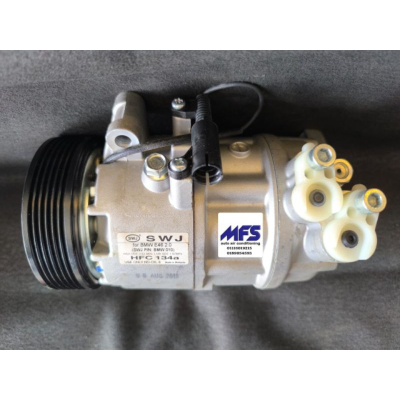 BMW E46 2.0 6PK 3series Aircond Compressor Calsonic | Shopee Malaysia