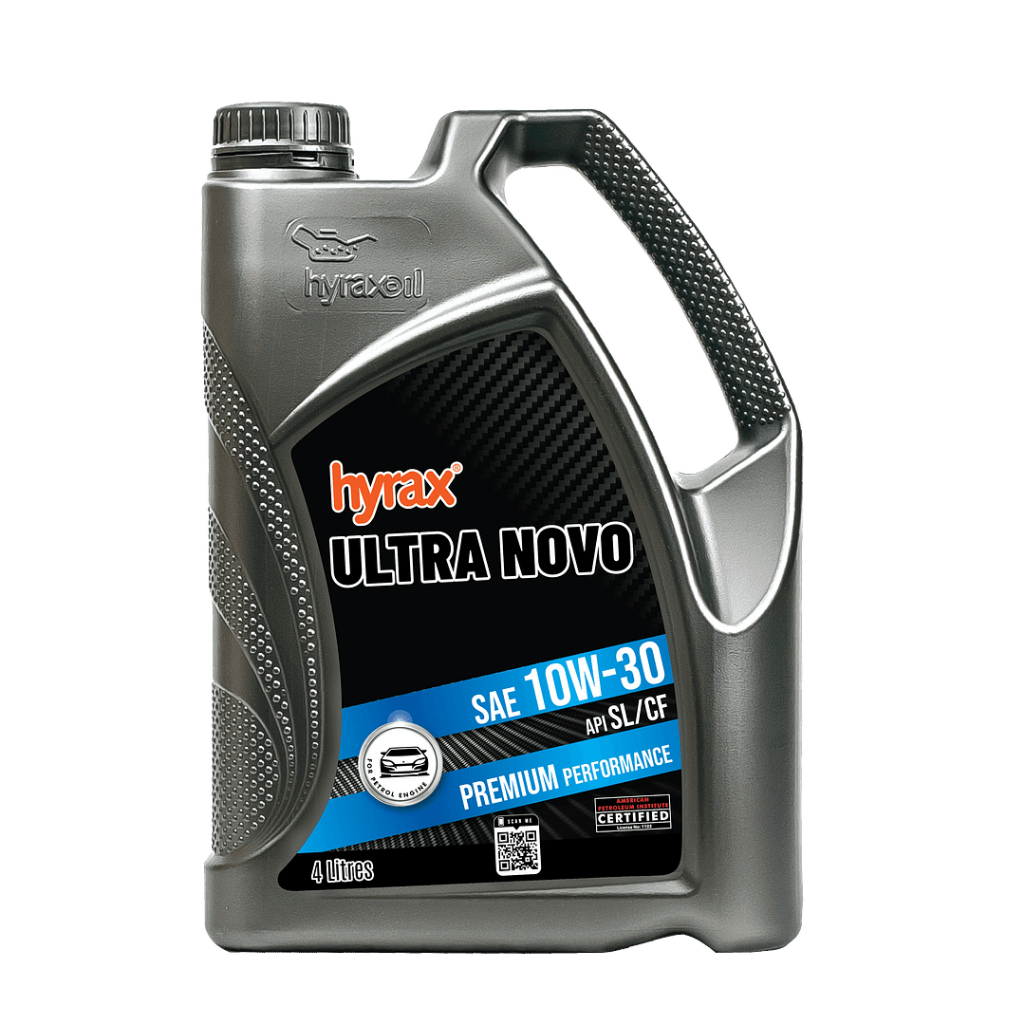 HYRAX ULTRA NOVO 10W-30 API SL/CF(MINERAL PETROL ENGINE OIL)- 4 LITRE ...