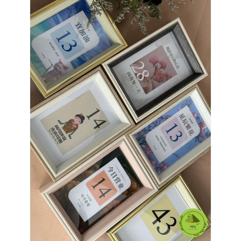 Numerology home desk deco photo and frame 数字学桌子装饰照片和相框 | Shopee Malaysia