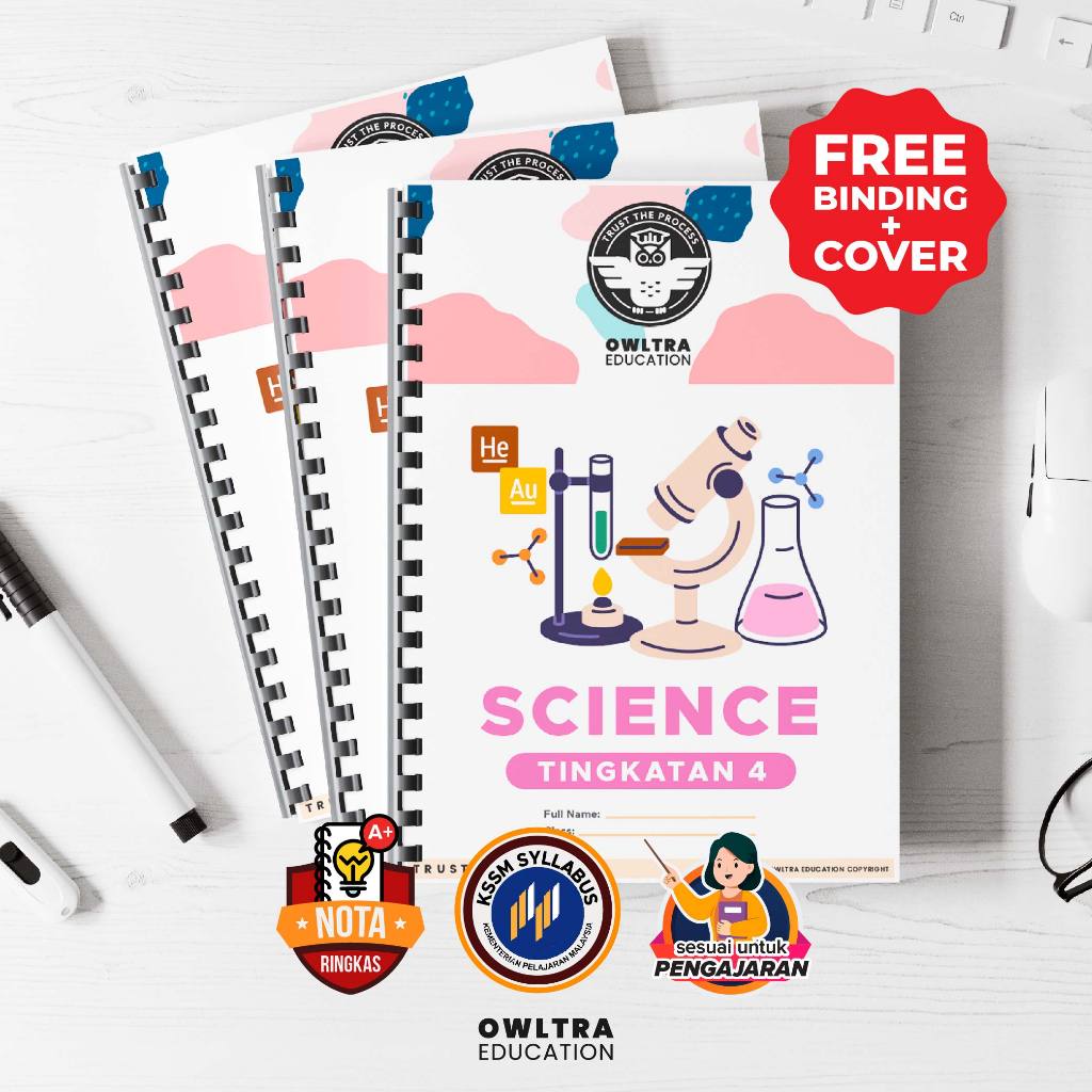 (FREE BIND) Nota Science SPM PT3 Tingkatan 1-5 Nota A+ (Bab Penuh) Buku ...