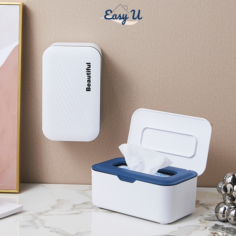 PP Multifunctional Tissue Storage Box With Cover | Wet Tissue Face Mask ...