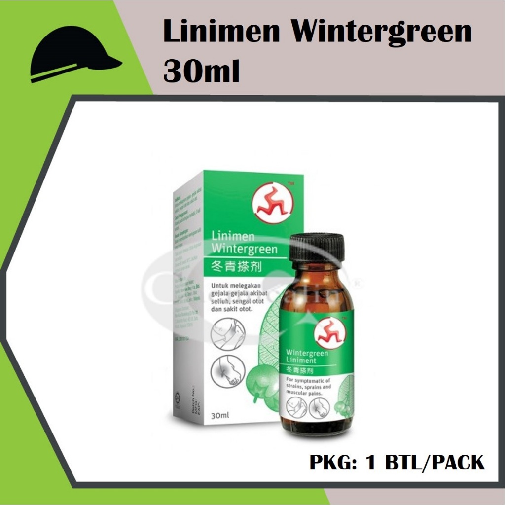 THREE LEGS LINIMENT WINTERGREEN 30 ML | Shopee Malaysia