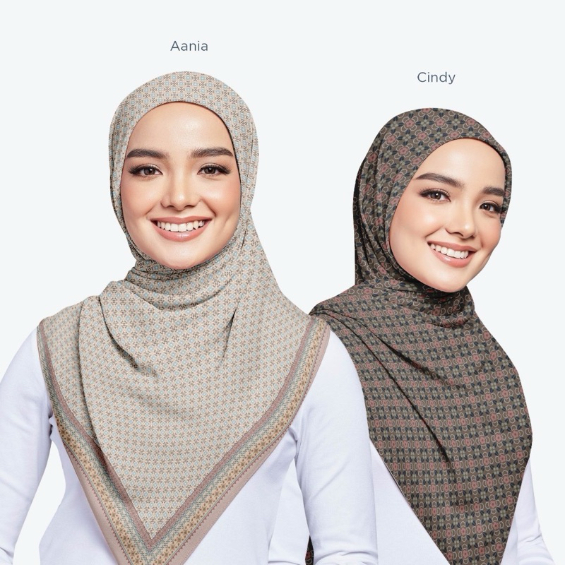 [AS IS] Alhumaira Printed Bawal Square Hijab Cotton Bawal | Shopee Malaysia