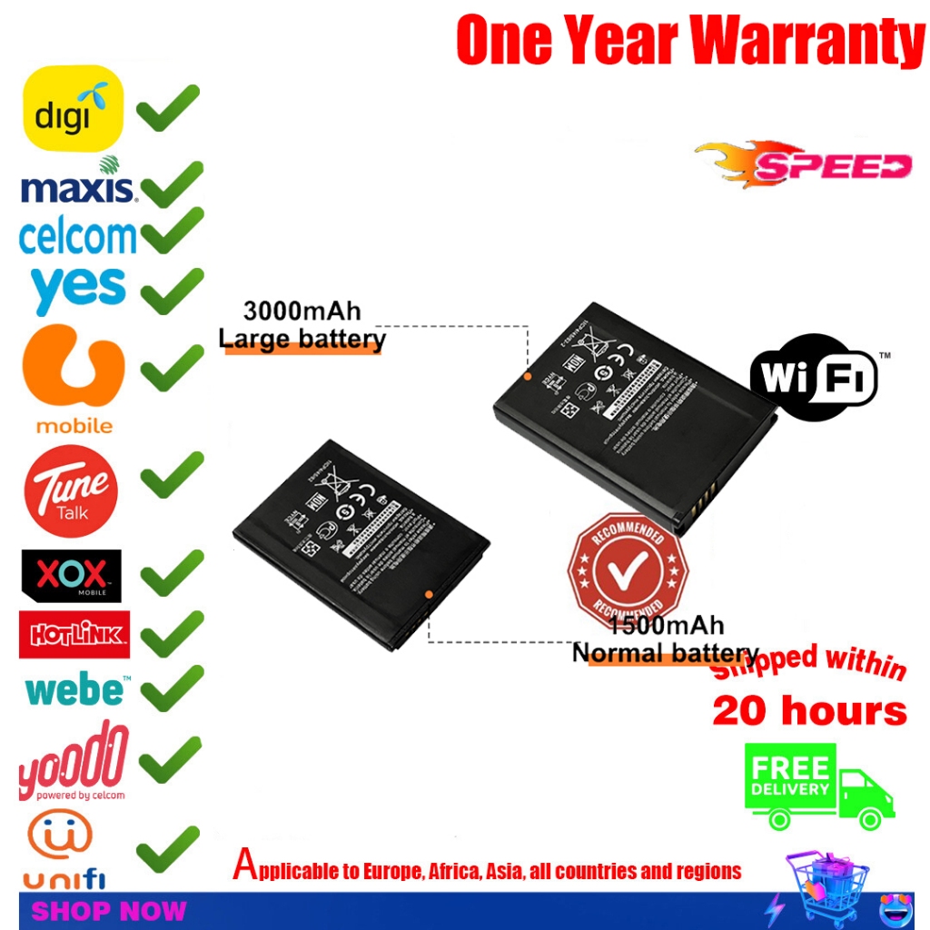 Router 1500mAh Mifi E5577 E5577s E5785Lh-22c Mobile Wifi - HB824666RBC ...