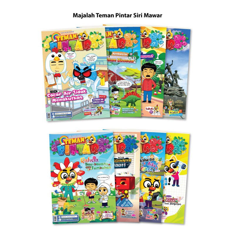 Majalah Teman Pintar Edisi Mawar > Buku Bacaan Kanak-kanak | Shopee ...