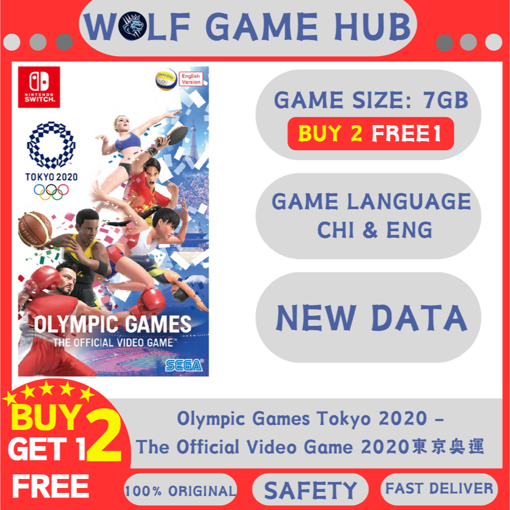 Olympic Games Tokyo 2020 – The Official Video Game 2020 BUY 2 FREE 1 (Nintendo switch) Digital ...