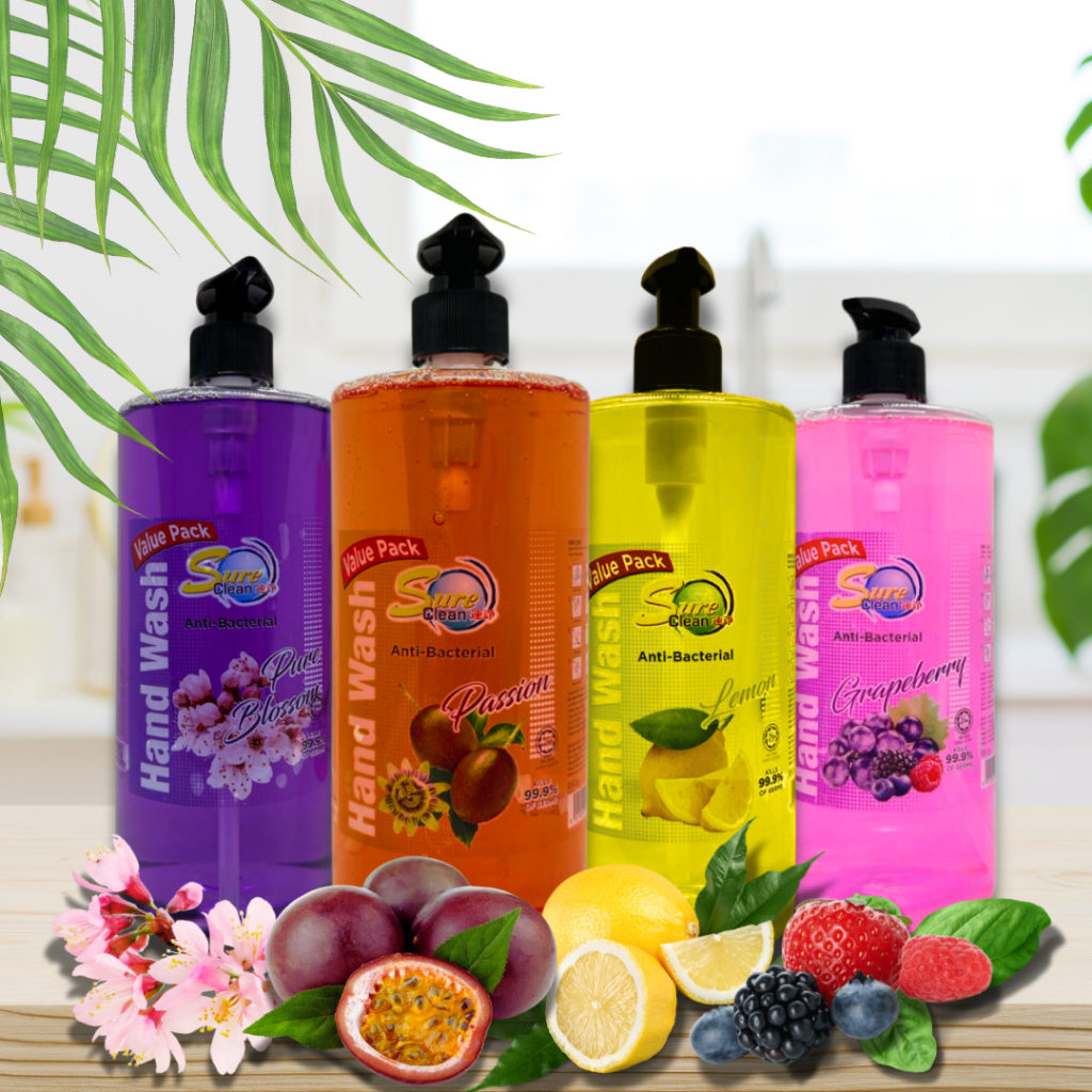 SURE CLEAN PREMIUM ANTI BACTERIAL HAND WASH | Shopee Malaysia