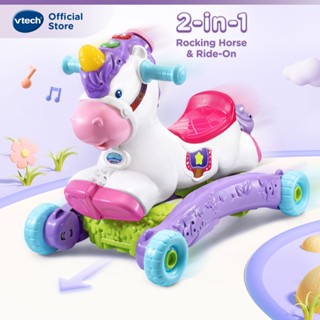 VTech 2 in 1 Rocking Horse Ride on Toys Prance and Rock Learning Unicorn 1 3 years Girls KidsToys Shopee Malaysia