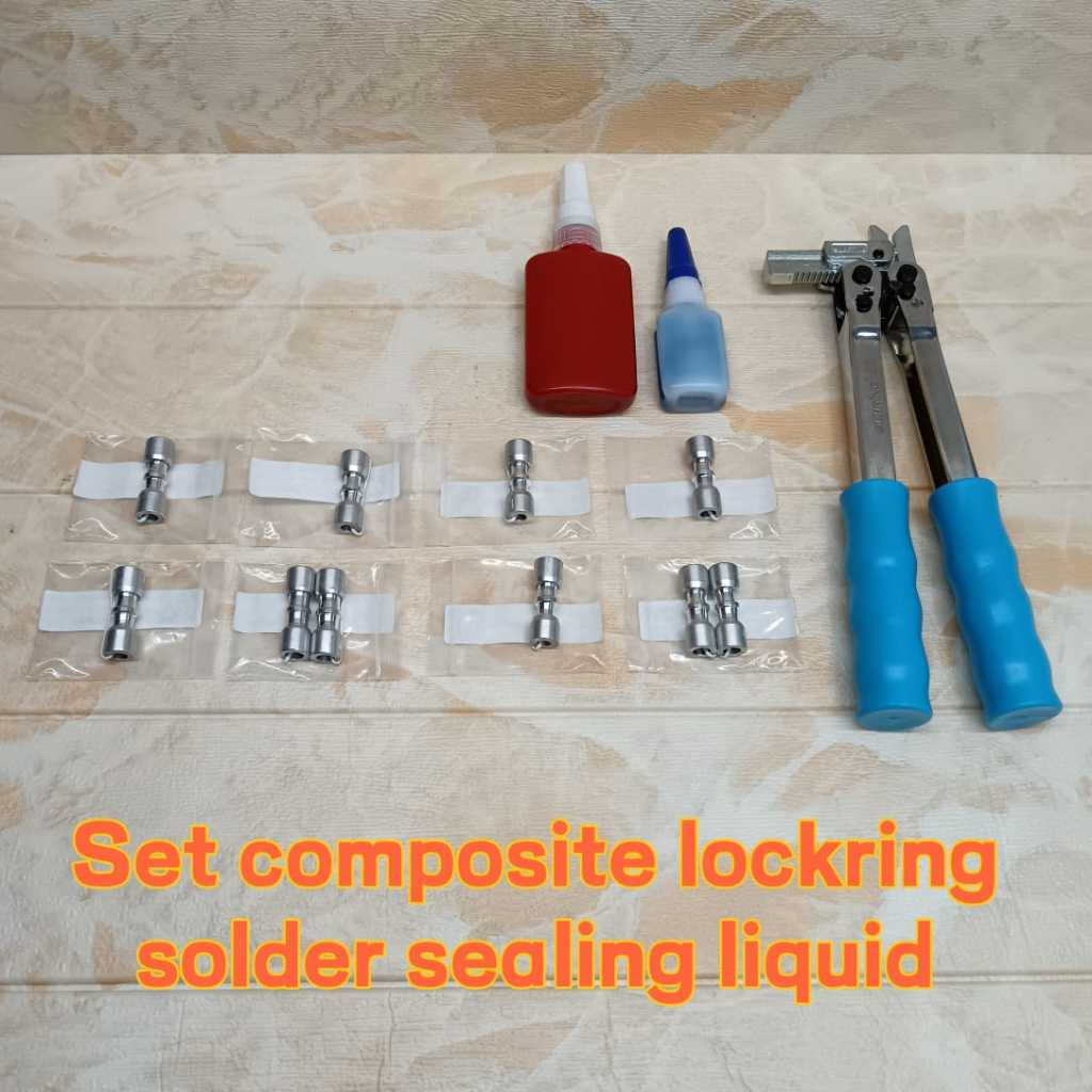 1 line composite lockring solder crimping plier connect copper tube ...