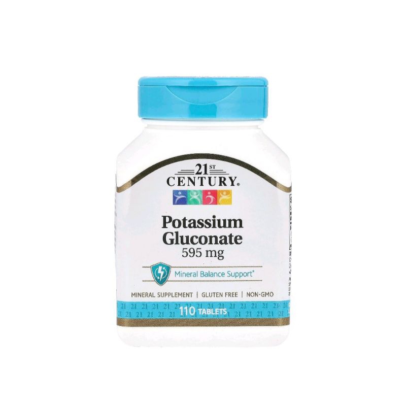 Vegan. Potassium Gluconate 595mg (110 Tablets) | Shopee Malaysia