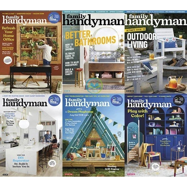 [eMagazine/PDF] Family Handyman - Full Year 2024 Issues Collection (7 ...